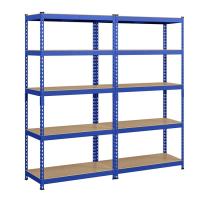 China 5 Layer MDF Panel Light Duty Rack The Essential Storage Solution for Home and Office for sale