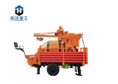 China Roads Concrete Mixer Pump Trailer Schneider Low Voltage Electrical Apparatus for sale