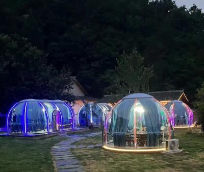 China China Soundproof PC Dome Tent Polycarbonate Dome Room Star Capsule Voor hotelbenodigdheden Te koop