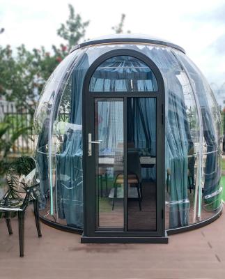 China New Design Hotel Polycarbonate Dome Tent Modular Transparent Bubble Dome House For Resort for sale