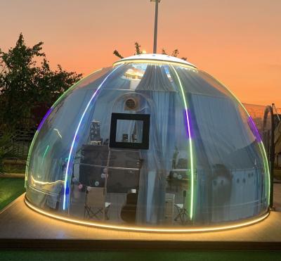 China Tiny House Movable Geodesic Dome Tent Skylight Building for Bubble House Resort Unique Container Houses Product for sale