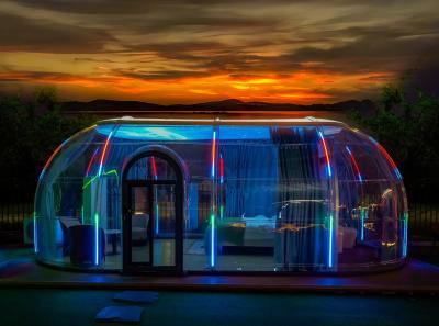 Cina Tenda Diy Bubble Ovale Infinitamente Estesa Tenda di Polycarbonate Dome casa per Glamping Hotel con Bagno Dome Igloo in vendita