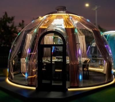 Cina Luxury Outdoor Transparent Inflatable Bubble Lodge per campeggio e albergo Tenda Casa confortevole Dome Design in vendita