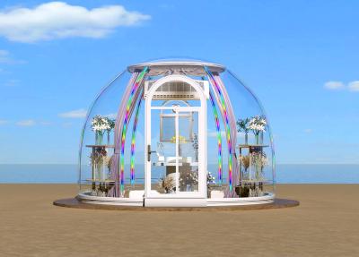 Cina Dimensioni personalizzate Tenda esterna PC Cupola di bolla trasparente Tenda cupola Tenda per caffè casuale in vendita