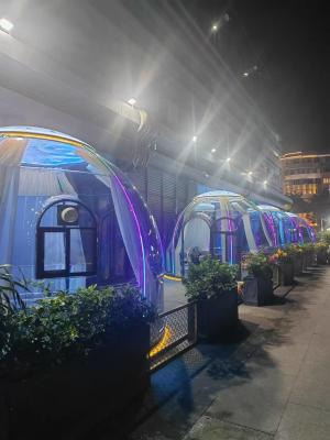 China Double Rooms Bubble House for Garden Clear Dome Tent Hotel Bubble Tent Outdoor Camping Tent for sale