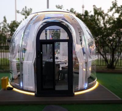China Double Rooms Bubble House for Garden Clear Dome Tent Hotel Bubble Tent Outdoor Camping Tent for sale