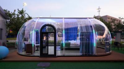 Cina Tenda a cupola resistente PC di moda per esterno Star Cabin Bubble Tent per il campeggio in ristorante Realizzata in materiale contenitore resistente in vendita