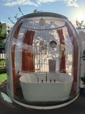 Cina Moda Bubble Glass Dome Casa Evento Festa Tenda Pc Dome Hotel Tenda Polycarbonate Dome in vendita