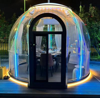 Cina Moda Bubble Glass Dome Casa Evento Festa Tenda Pc Dome Hotel Tenda Polycarbonate Dome in vendita