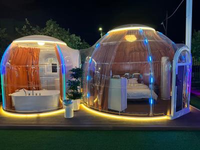 Cina Customized Luxury PC Material Impact Resistant Bubble Houses Tenda a cupola gonfiabile per camera da letto di famiglia in vendita