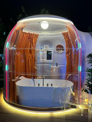 Cina Customized Luxury PC Material Impact Resistant Bubble Houses Tenda a cupola gonfiabile per camera da letto di famiglia in vendita
