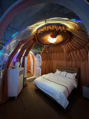 Cina Customized Luxury PC Material Impact Resistant Bubble Houses Tenda a cupola gonfiabile per camera da letto di famiglia in vendita