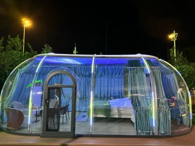Cina Hot-Selling Design di moda PC Casa di bolla per hotel tenda di cupola modulare casa prefabbricata cupola in vendita