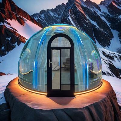 China Outdoor Full 360°Transparency Bubble Tent Clear Igloo Best Geodesic Bubble Dome House for sale