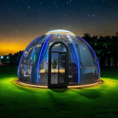 China Casa de jardim luxuosa Casa de domo Casa de bolhas transparente Tenda de domo de policarbonato à venda