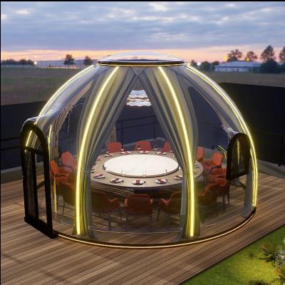 中国 ハウス 透明 キャンプ ホテル キャンピング用のプリファブリックドーム 泡屋 販売のため