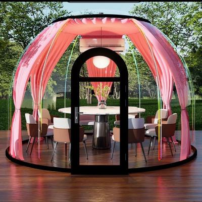 中国 ハウス 透明 キャンプ ホテル キャンピング用のプリファブリックドーム 泡屋 販売のため