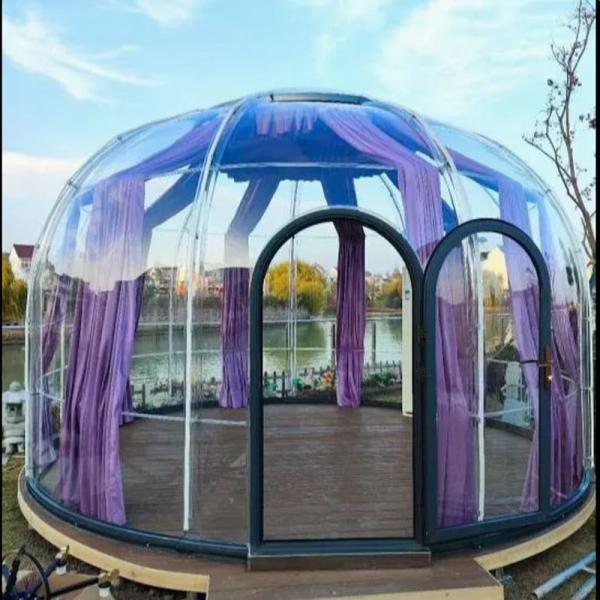 Quality Experience the Perfect Blend of Comfort and Nature with PC Dome Tent Resort for sale