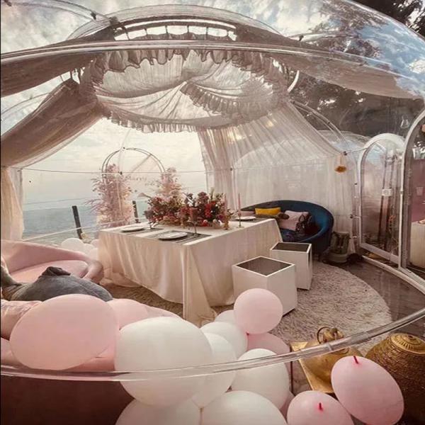 Quality Experience the Perfect Blend of Comfort and Nature with PC Dome Tent Resort for sale