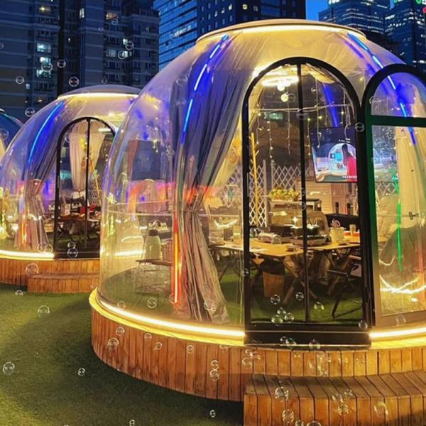 Quality Transparent Resort Dome House PC Hotel Outdoor Camping Party Tent for sale