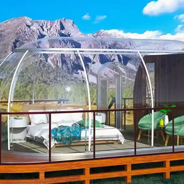 Quality Transparent Resort Dome House PC Hotel Outdoor Camping Party Tent for sale