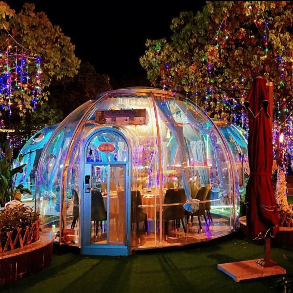 Quality Transparent Prefab Dome House Bubble Dome Room Perfect for Hotel and PC Needs for sale