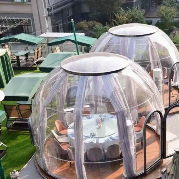 Quality Transparent Prefab Dome House Bubble Dome Room Perfect for Hotel and PC Needs for sale