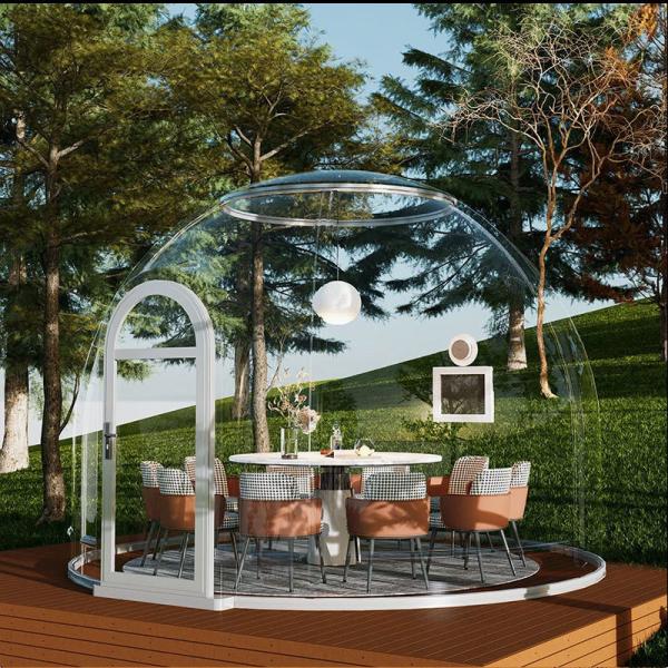 Quality Hotel Bubble Tent Restaurant Waterpfoof Prefabricated Home PC Bubble Camping for sale