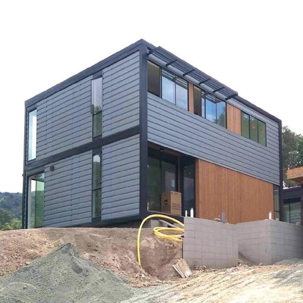 Quality Villa 12 X 3 X 3m Modular Prefabricated House Light Steel Structure Energy for sale