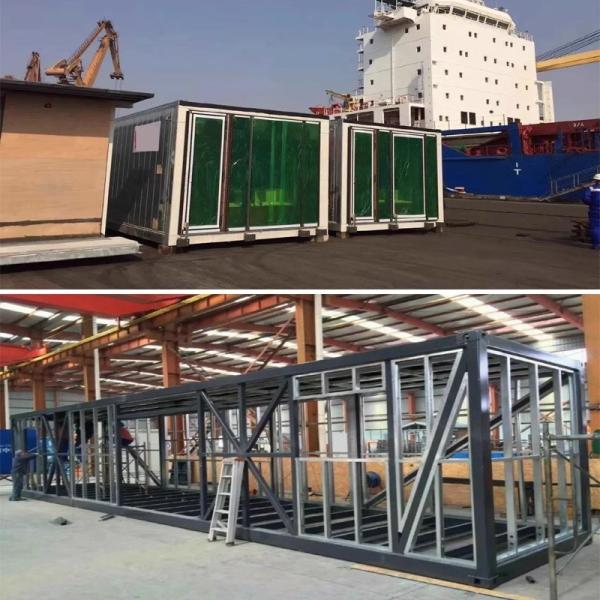 Quality Villa 12 X 3 X 3m Modular Prefabricated House Light Steel Structure Energy for sale