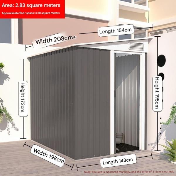 Quality Park Steel Garden Storage Room for Maximum Space Utilization for sale