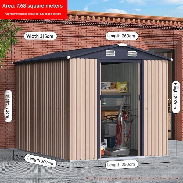 Quality Park Steel Garden Storage Room for Maximum Space Utilization for sale