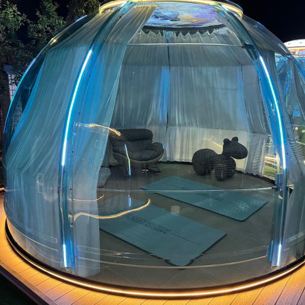 Quality Contemporary Design 2024 Bubble House Outdoor Transparent Room Network Red for sale