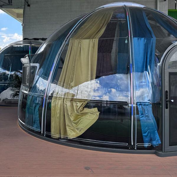 Quality Contemporary Design 2024 Bubble House Outdoor Transparent Room Network Red for sale