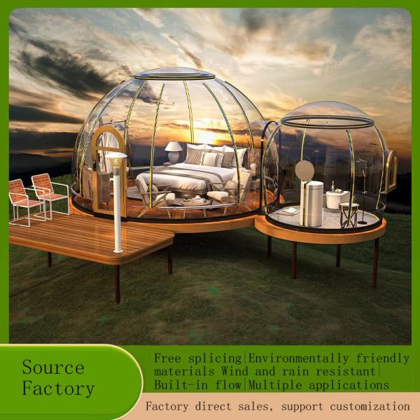 Quality Unforgettable Outdoor Experience Transparent PC Hotel Room at Scenic Area for sale