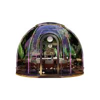 Quality Outdoor Rectangular Sun Glass Room Full Transparent Bubble Room Spherical Tent for sale