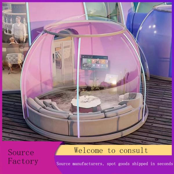 Quality 360-degree Panoramic Transparent Outdoor Star Room PC Hotel Bubble Tent for for sale