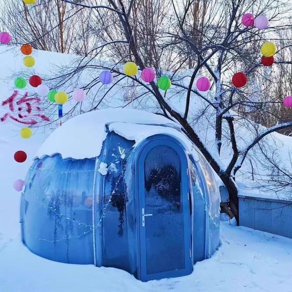 Quality Hotel Sun Room PC Mobile Outdoor Afternoon Tea Restaurant Star Room Spherical for sale