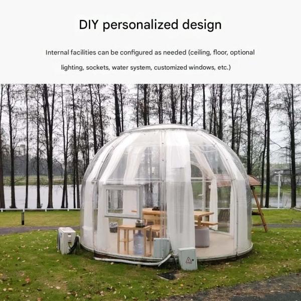 Quality Unwind in Style with Our PC-Friendly Outdoor Star Room Space Capsule Bubble for sale