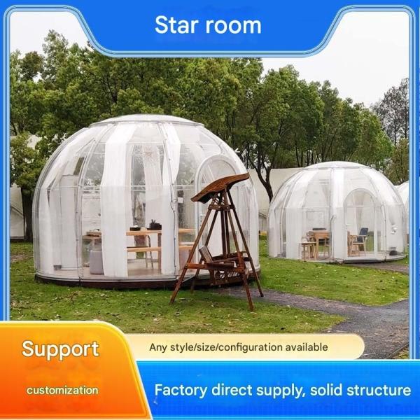 Quality Unwind in Style with Our PC-Friendly Outdoor Star Room Space Capsule Bubble for sale