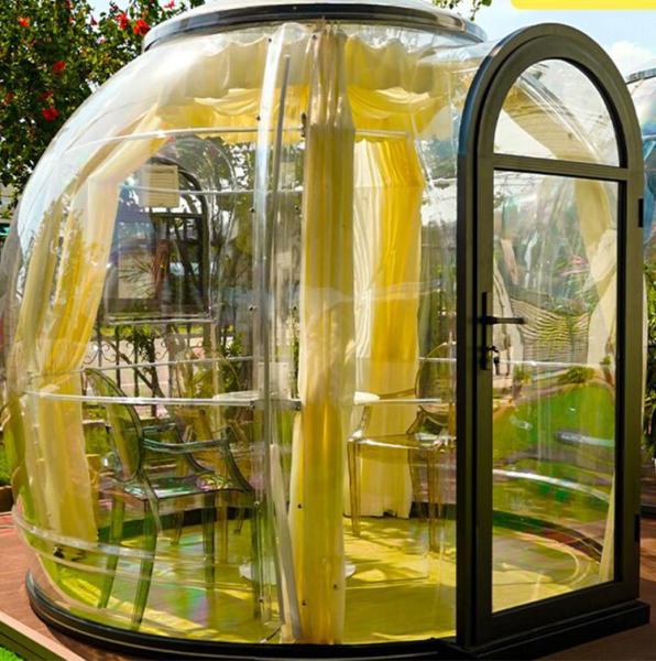 Quality Transparent Bubble Room PC Hotel Sun Room Coffee Transparent for Romantic for sale