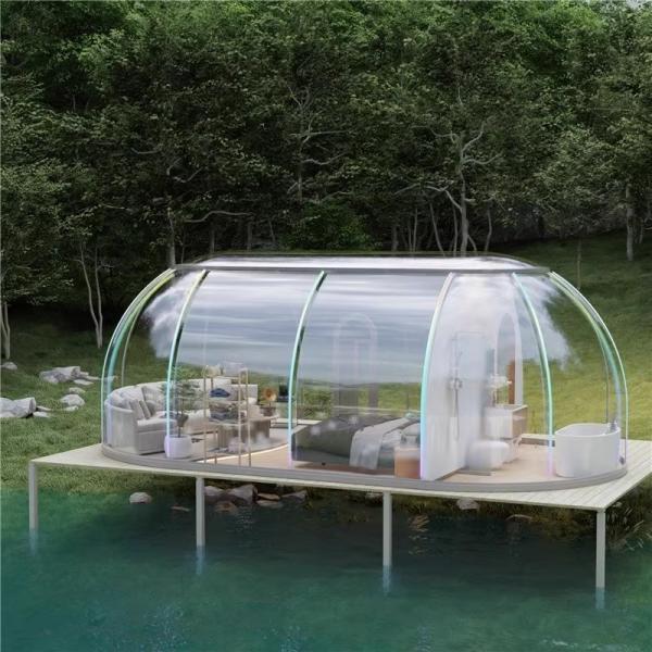 Quality Hotel PC Star Room Bubble Room Transparent Glass Sun Room Outdoor Scenic Area for sale