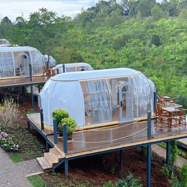 Quality Hotel PC Star Room Bubble Room Transparent Glass Sun Room Outdoor Scenic Area for sale