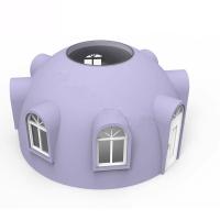 Quality Modern Design Villa Mobile Sun Room Seaside Glass Steel Integrated Housing for sale