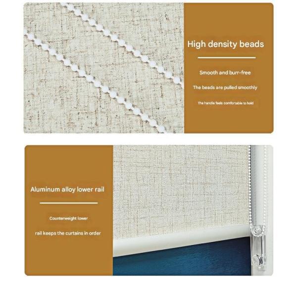 Quality Office Building Must-have Perforation-free Linen Roll Shutter for Waterproof for sale