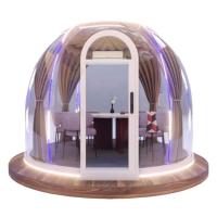 Quality Homestay 1+1 Combination Tent Outdoor Star Room Outdoor Camping Bubble House for sale
