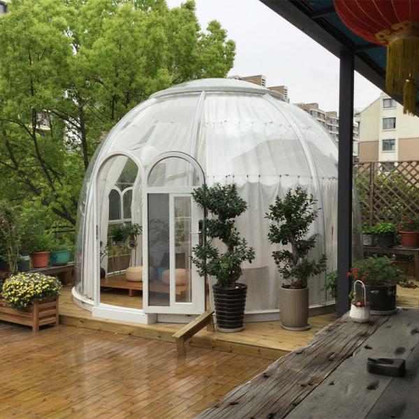 Quality Pc Starry Sky Transparent House Hotel Restaurant Transparent Bubble Housevilla for sale