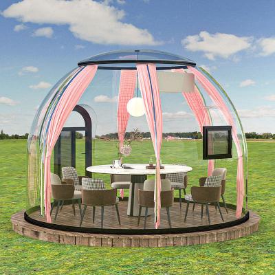 Cina Accoglienza in famiglia Ristorante Stella Camera Red Bubble House Campo di tenda all'aperto Tenda sferica Tenda da campeggio in vendita