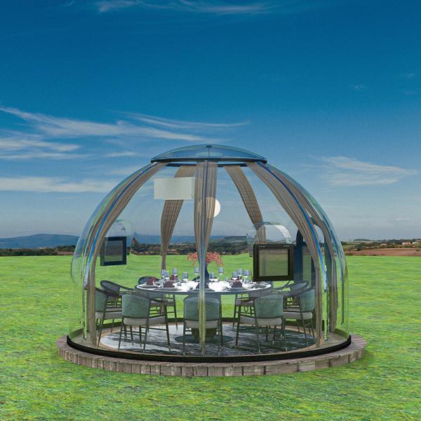 Quality Camping Home One room one bathroom transparent star empty room Windproof rain for sale