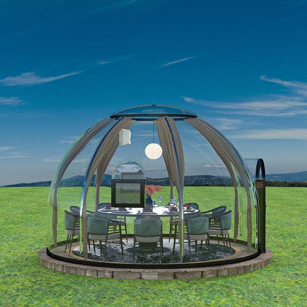 Quality Camping Home One room one bathroom transparent star empty room Windproof rain for sale